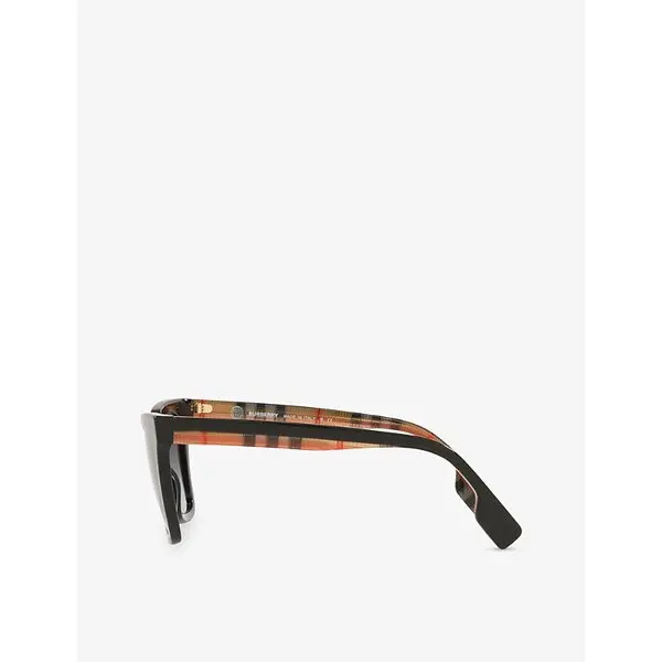 Burberry Be4346 Elsa Irregular Sunglasses - Black