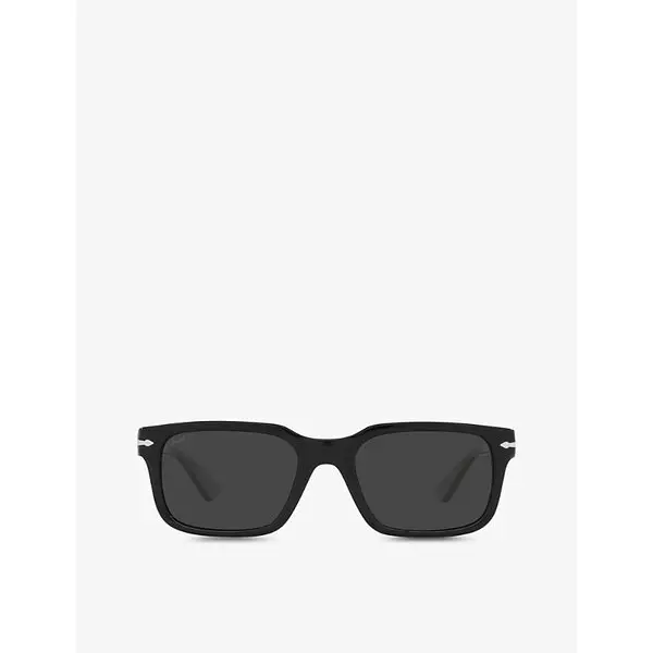 Persol Wayfarer-frame Acetate Sunglasses - Black