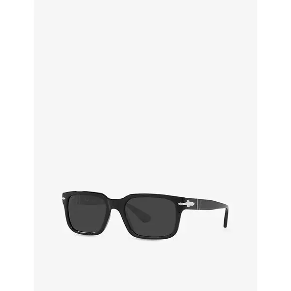 Persol Wayfarer-frame Acetate Sunglasses - Black