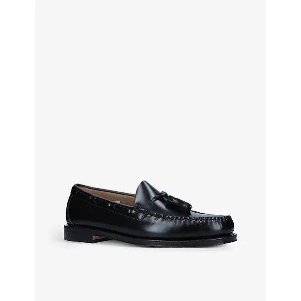 G.H. Bass & Co. Larkin Tassel Leather Loafers - Black  display picture 2