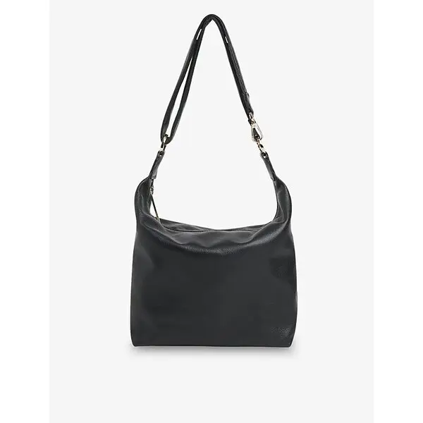 Whistles Sebbe Slouchy Leather Hobo Bag 1