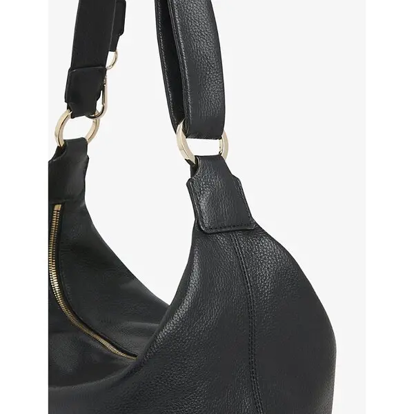 Whistles Sebbe Slouchy Leather Hobo Bag 1
