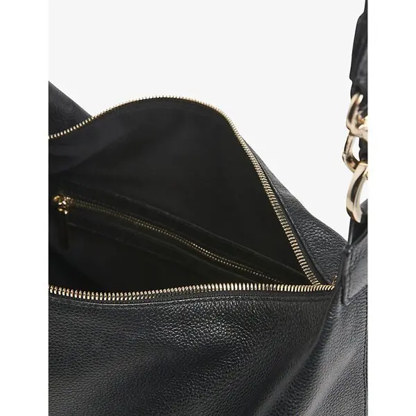 Whistles Sebbe Slouchy Leather Hobo Bag 1