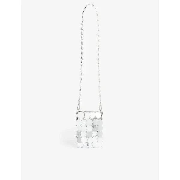 Rabanne Sparkle Mini Disc Shoulder Bag