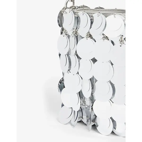 Rabanne Sparkle Mini Disc Shoulder Bag