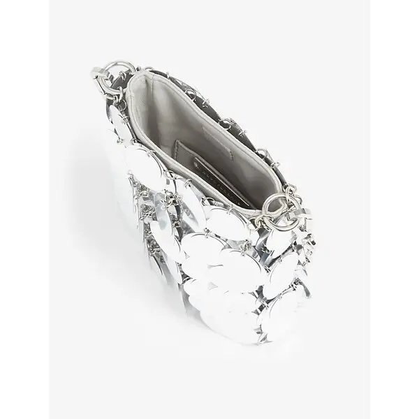 Rabanne Sparkle Mini Disc Shoulder Bag