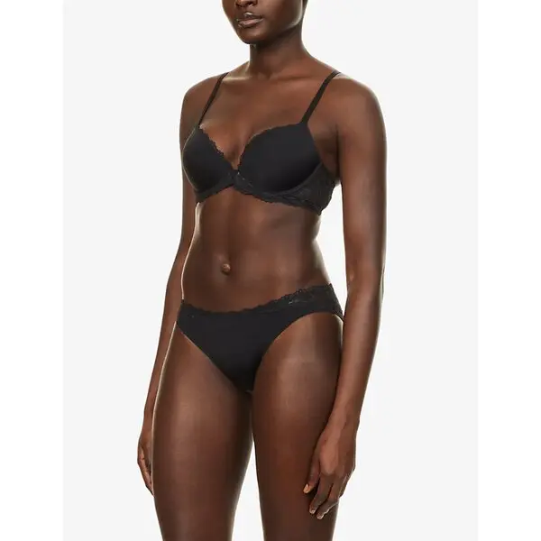 Calvin Klein Comfort Lotus-lace Lift Demi Bra