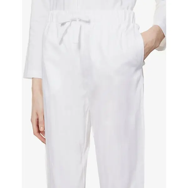 THE WHITE COMPANY Striped Cotton Pyjama Set