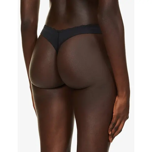 Calvin Klein Comfort Lotus Stretch-lace Thong