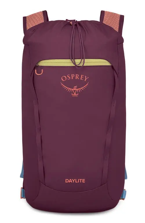 OSPREY Daylite Cinch Backpack - Moody Burgundy