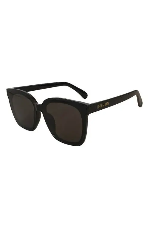 FIFTH & NINTH Carson Sunglasses - Black/black