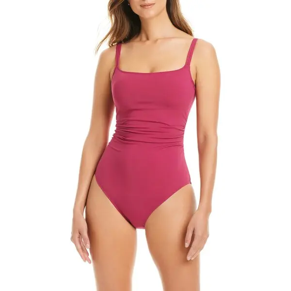 BLEU BY ROD BEATTIE Bleu Kore One-piece Swimsuit - Lychee