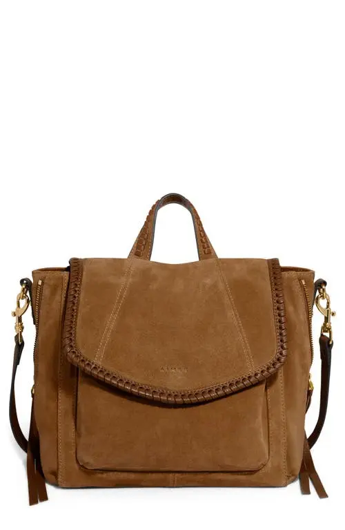 AIMEE All For Love Convertible Backpack - Coffee Suede