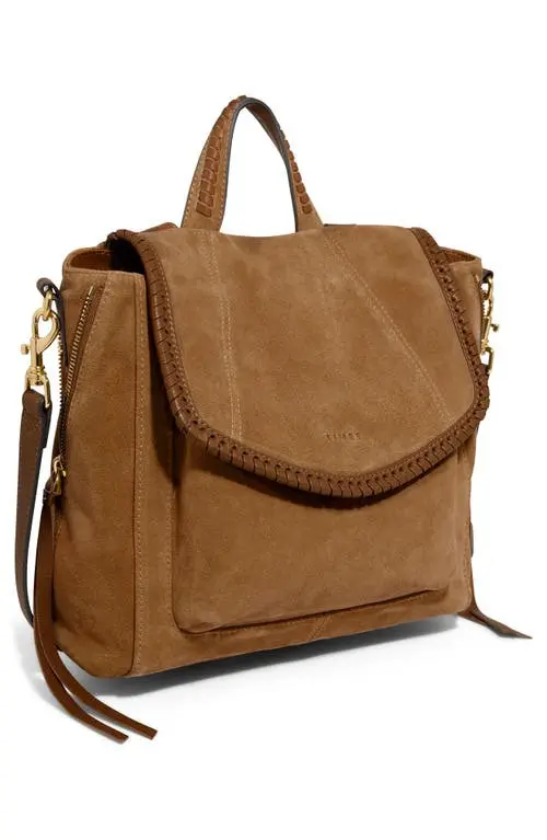 AIMEE All For Love Convertible Backpack - Coffee Suede