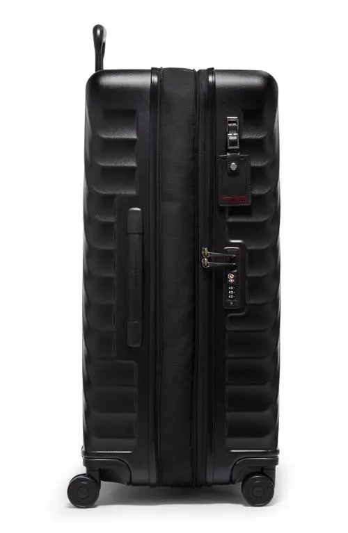 Tumi 19 Degree Large Expandable Checked Luggage - Black Texture
