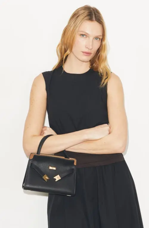 Tory Burch Petite Lee Radziwill Double Bag - Black