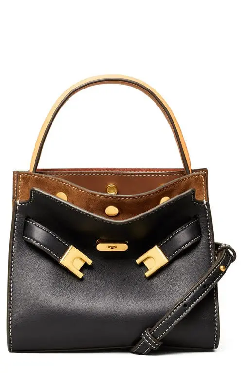 Tory Burch Petite Lee Radziwill Double Bag - Black