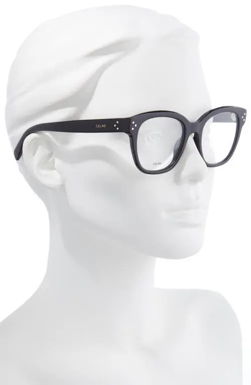 Celine 51mm Round Reading Glasses