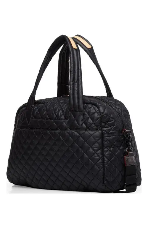Mz Wallace Diamond-quilted Nylon Travel Bag