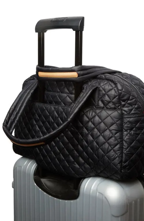 Mz Wallace Diamond-quilted Nylon Travel Bag