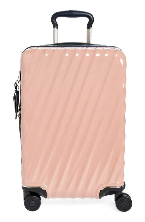 Tumi 19 Degrees International Expandable Spinner Carry-on - Blush/navy Liquid Print