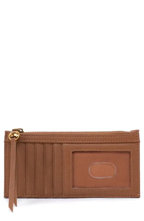 Hobo Carte Leather Wallet - Timber Brown