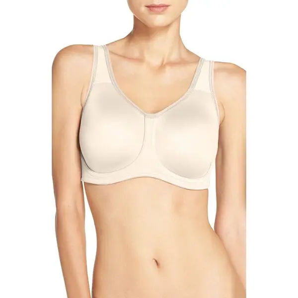 Wacoal Simone Seamless Underwire Sports Bra - Beige