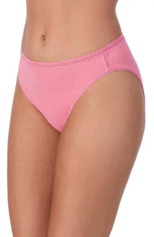 ON GOSSAMER Cabana' High Cotton Briefs - Plumeria