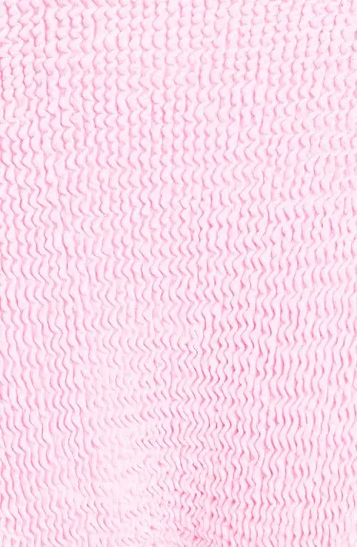 Hunza G Jean Crinkle Bandeau Two-piece Swimsuit