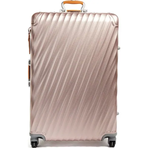 Tumi 19 Degree Aluminum Large Checked Luggage - Texture Blush
