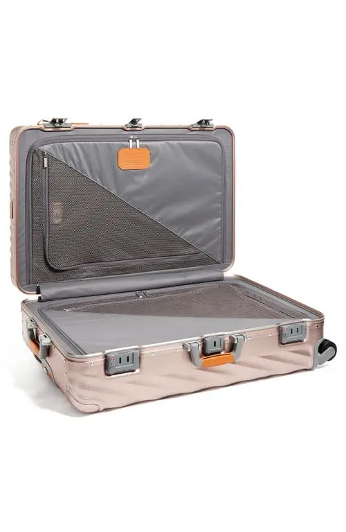 Tumi 19 Degree Aluminum Large Checked Luggage - Texture Blush