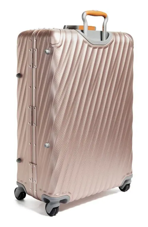 Tumi 19 Degree Aluminum Large Checked Luggage - Texture Blush