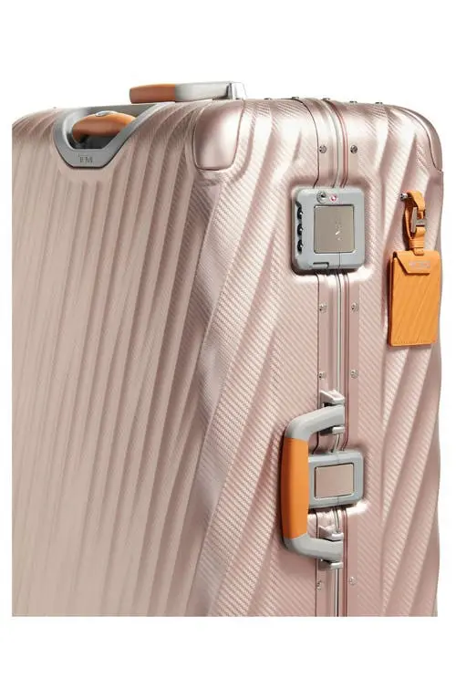 Tumi 19 Degree Aluminum Large Checked Luggage - Texture Blush