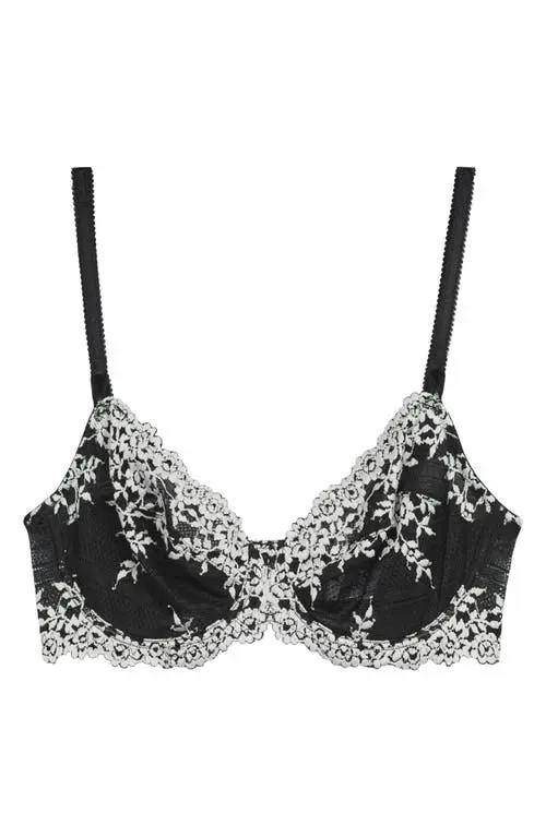 Wacoal Embrace Lace Underwire Bra - Black