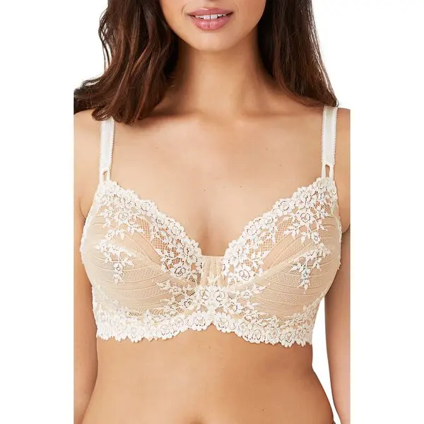 Wacoal Embrace Lace® Underwire Bra - Naturally Nude/ivory