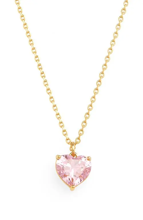 Kate Spade New York My Love Birthstone Heart Pendant Necklace - Rose