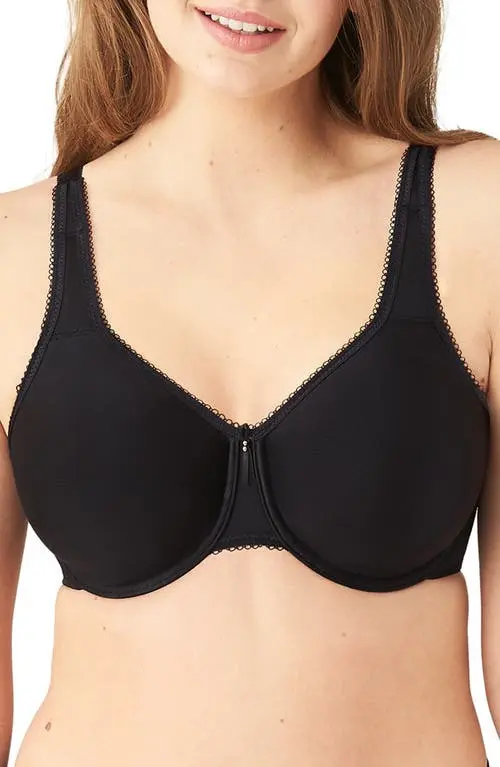 Wacoal Basic Beauty Seamless Underwire Bra - Black