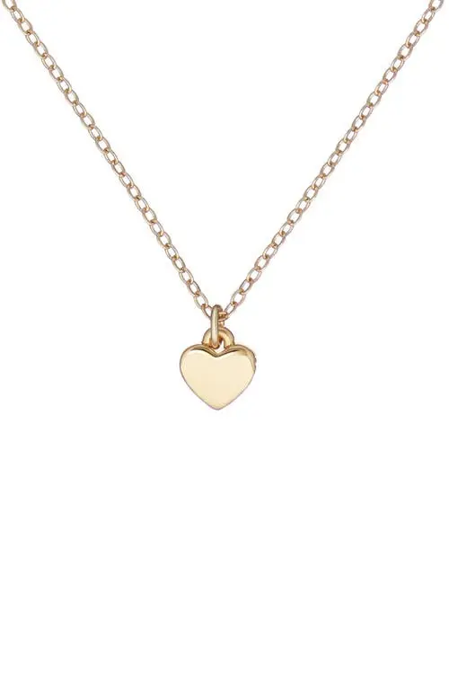 Ted Baker London Hara Heart Pendant Necklace - Gold