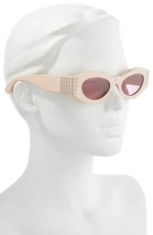 Alaïa 50mm Butterfly Sunglasses