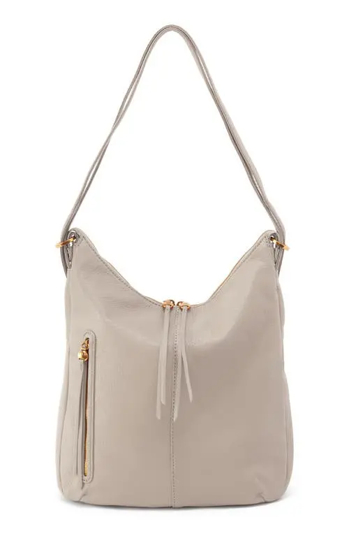 Hobo Merrin Leather Convertible Backpack - Taupe