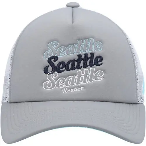 Adidas Seattle Kraken Trucker Cap
