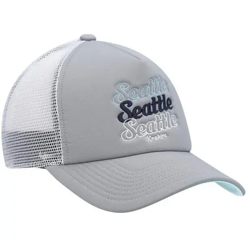 Adidas Seattle Kraken Trucker Cap