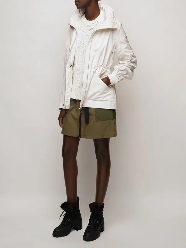 Moncler Enet Short Parka Nylon Jacket