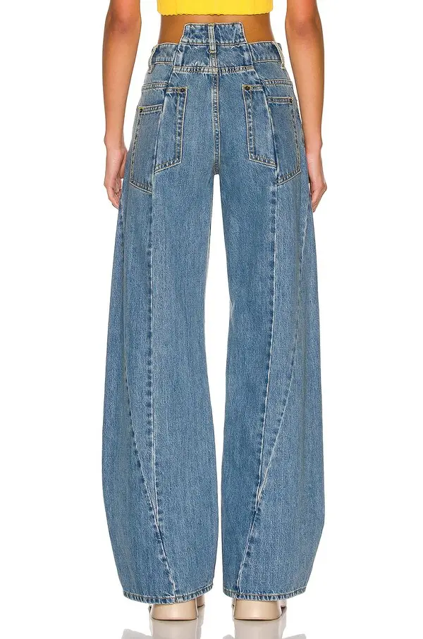MAISON MARGIELA Wide Leg Jeans - Denim