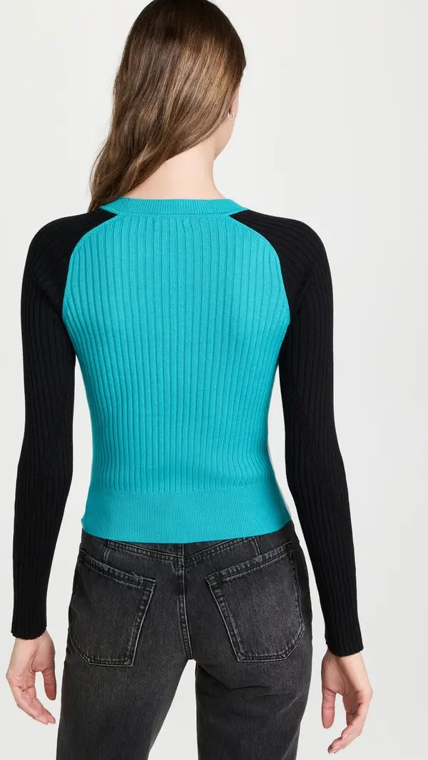 Rag & Bone Navaya Cotton Cashmere Crew Sweater