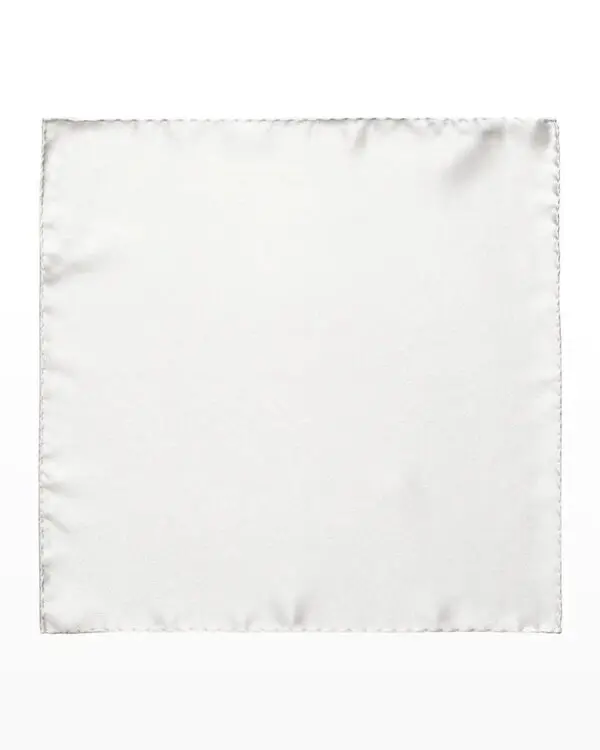 Eton Apos;s Silk Wedding Pocket Square