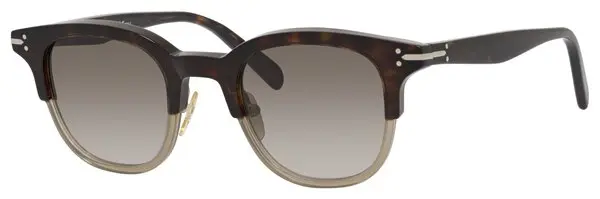 Celine Cl 41394/S Z3 0t6z Rectangular Sunglasses - Brown  display picture 2