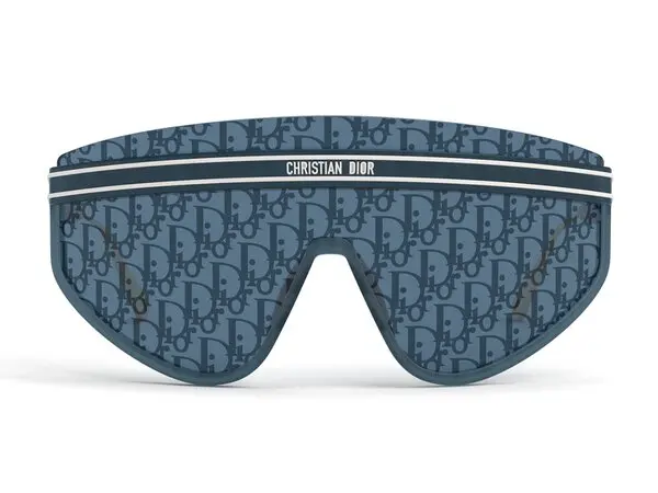 NEW Dior DiorClub M2U Shield Mask Sunglasses Blue Logo NEW Dior DiorClub M2U Shield Mask Sunglasses Blue Logo main image 4