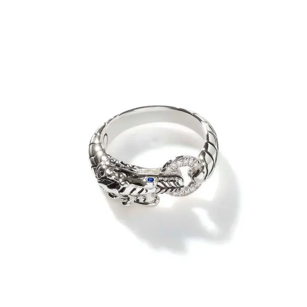 John Hardy Naga Dragon Ring - Sterling Silver