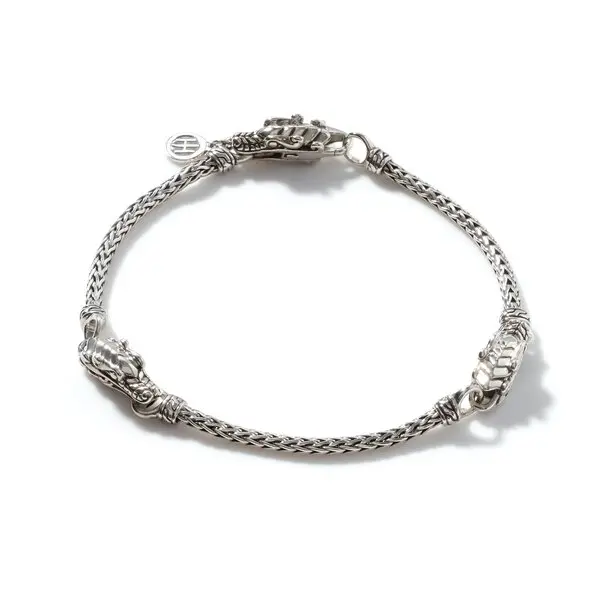 John Hardy Naga Dragon Bracelet - Sterling Silver